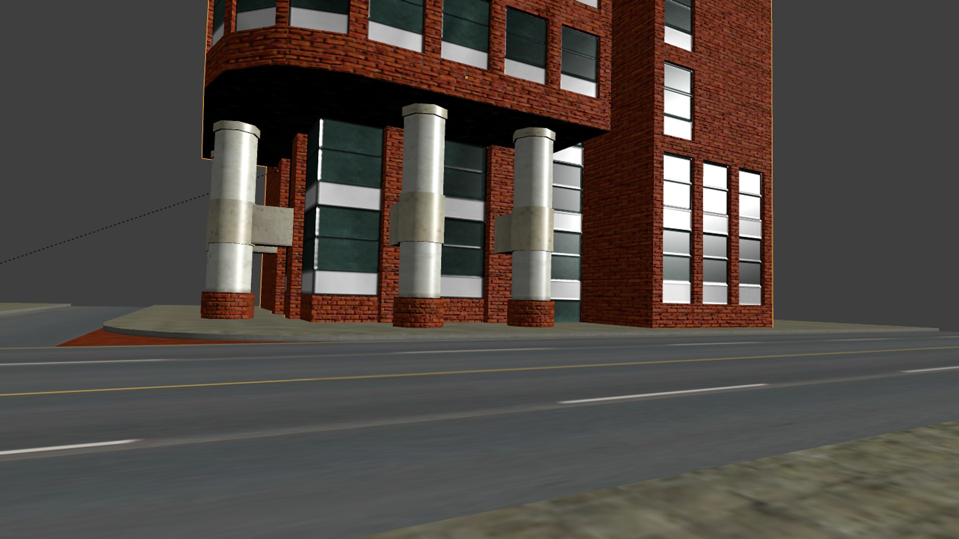 Free Building 3d Model