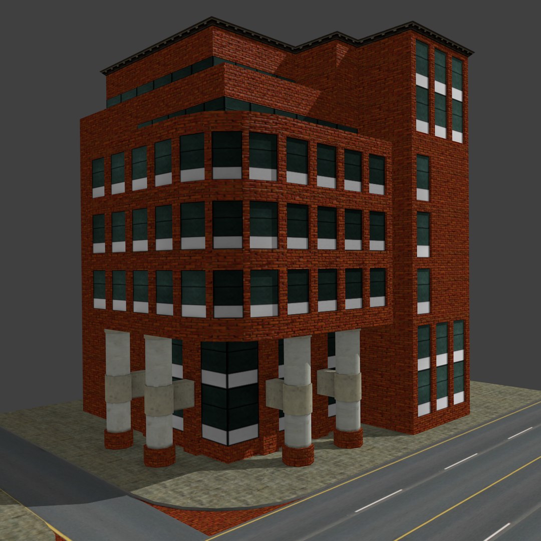 Free Building 3d Model