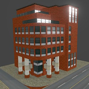Free 3D Commercial Building Models - Available For Download On TurboSquid