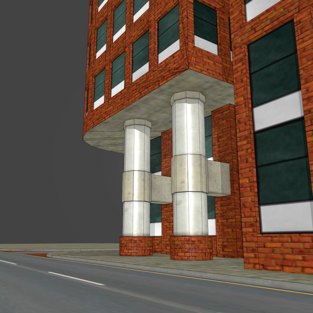 Free Building 3d Model