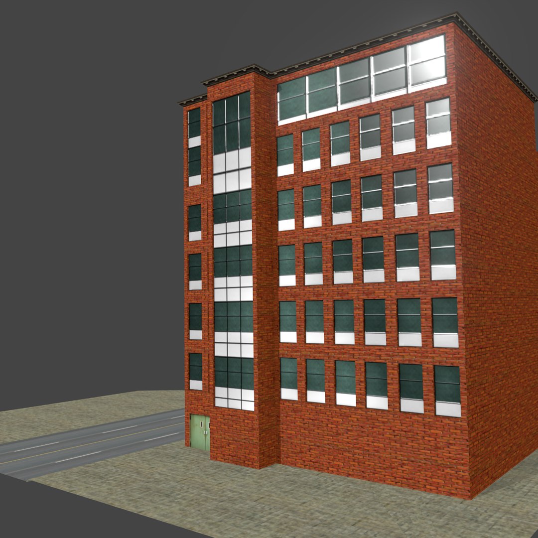 Free Building 3d Model