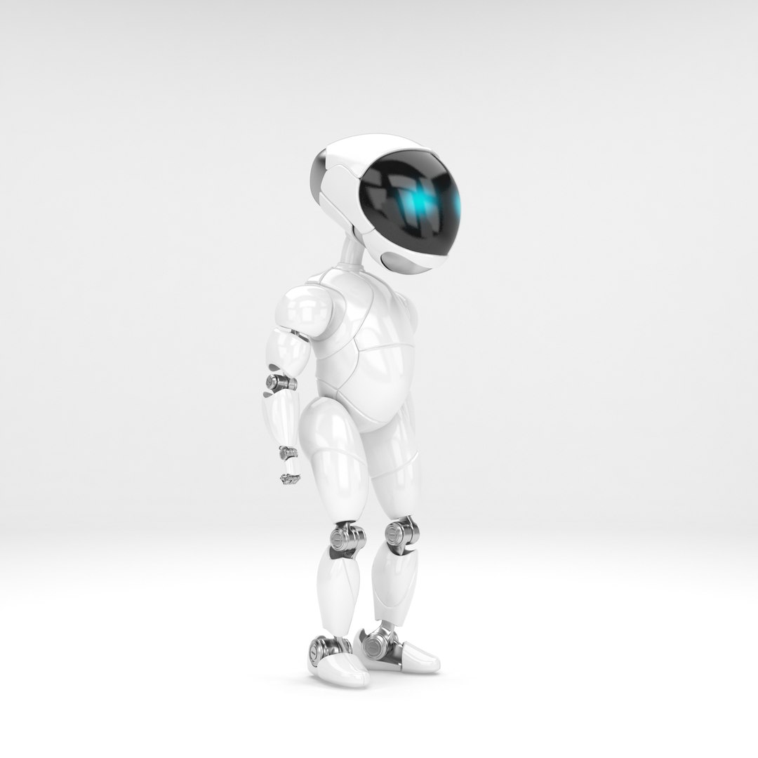 3d Robot Bot Sci Model