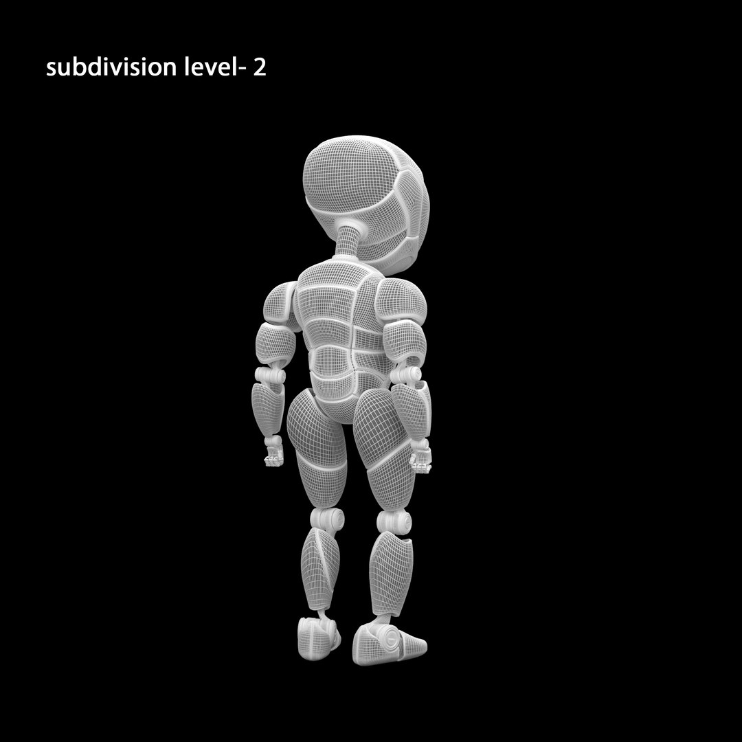 3d Robot Bot Sci Model