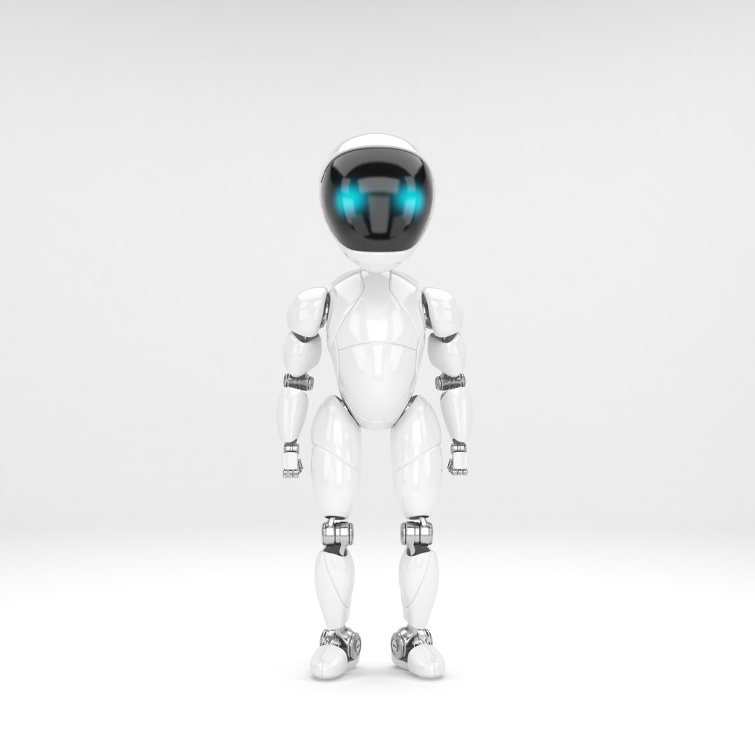 3d Robot Bot Sci Model