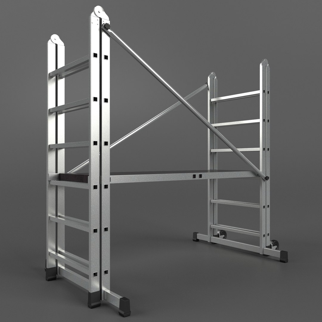 3D Scaffold Tower - TurboSquid 1501282