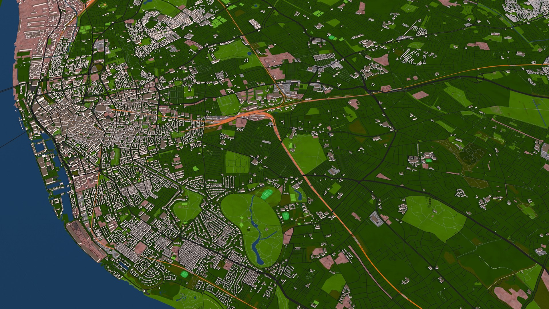 3D Liverpool Buildings House - TurboSquid 1423824