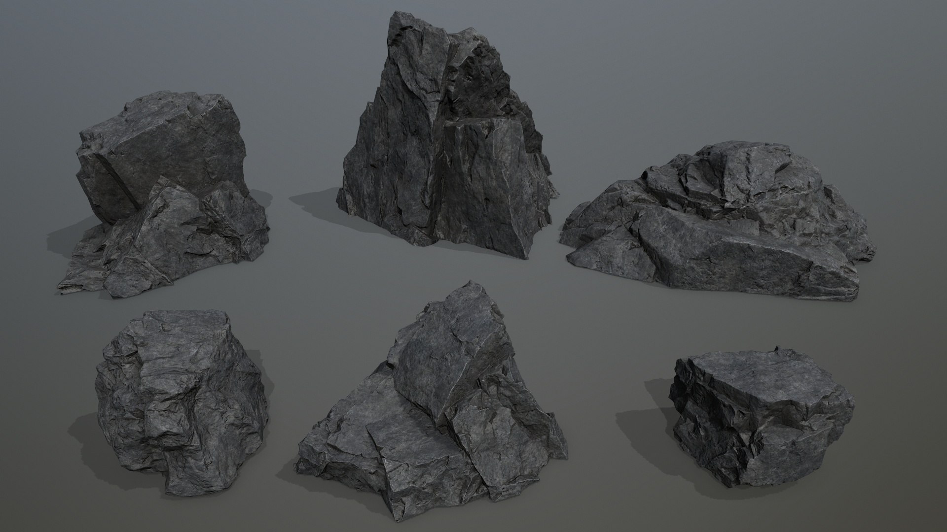 Cliff Rocks Model - TurboSquid 2394947