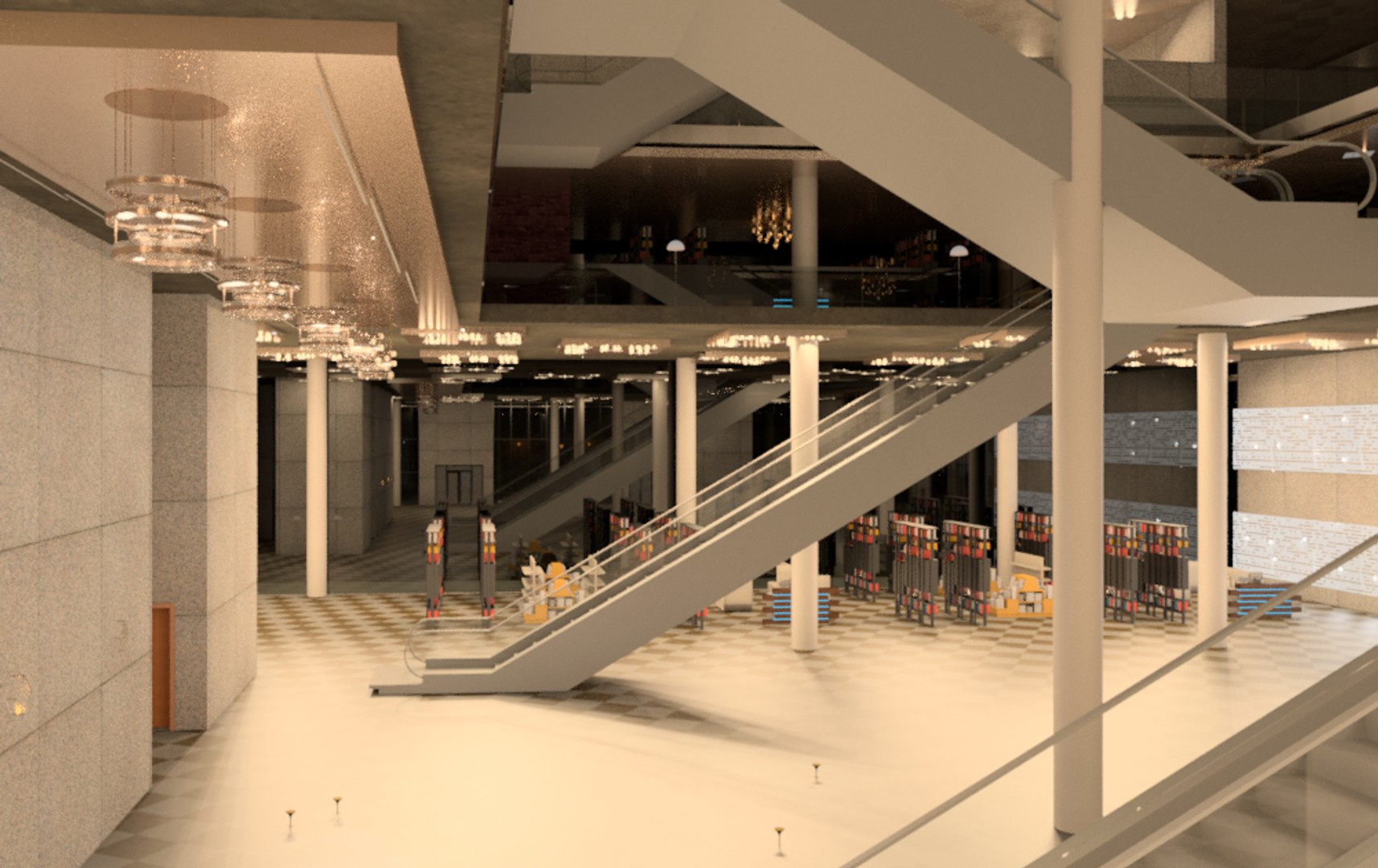 Revit Skyscraper 3D Model - TurboSquid 1414005