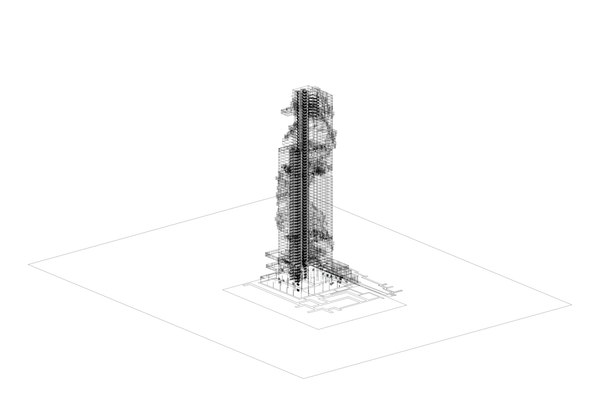 Revit skyscraper 3D model - TurboSquid 1414005