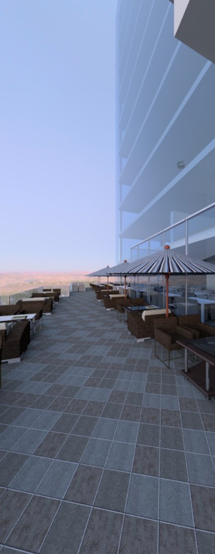 Revit Skyscraper 3D Model - TurboSquid 1414005