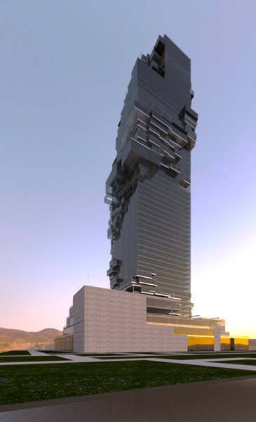 Revit Tower 3D 모델 - TurboSquid 1414005