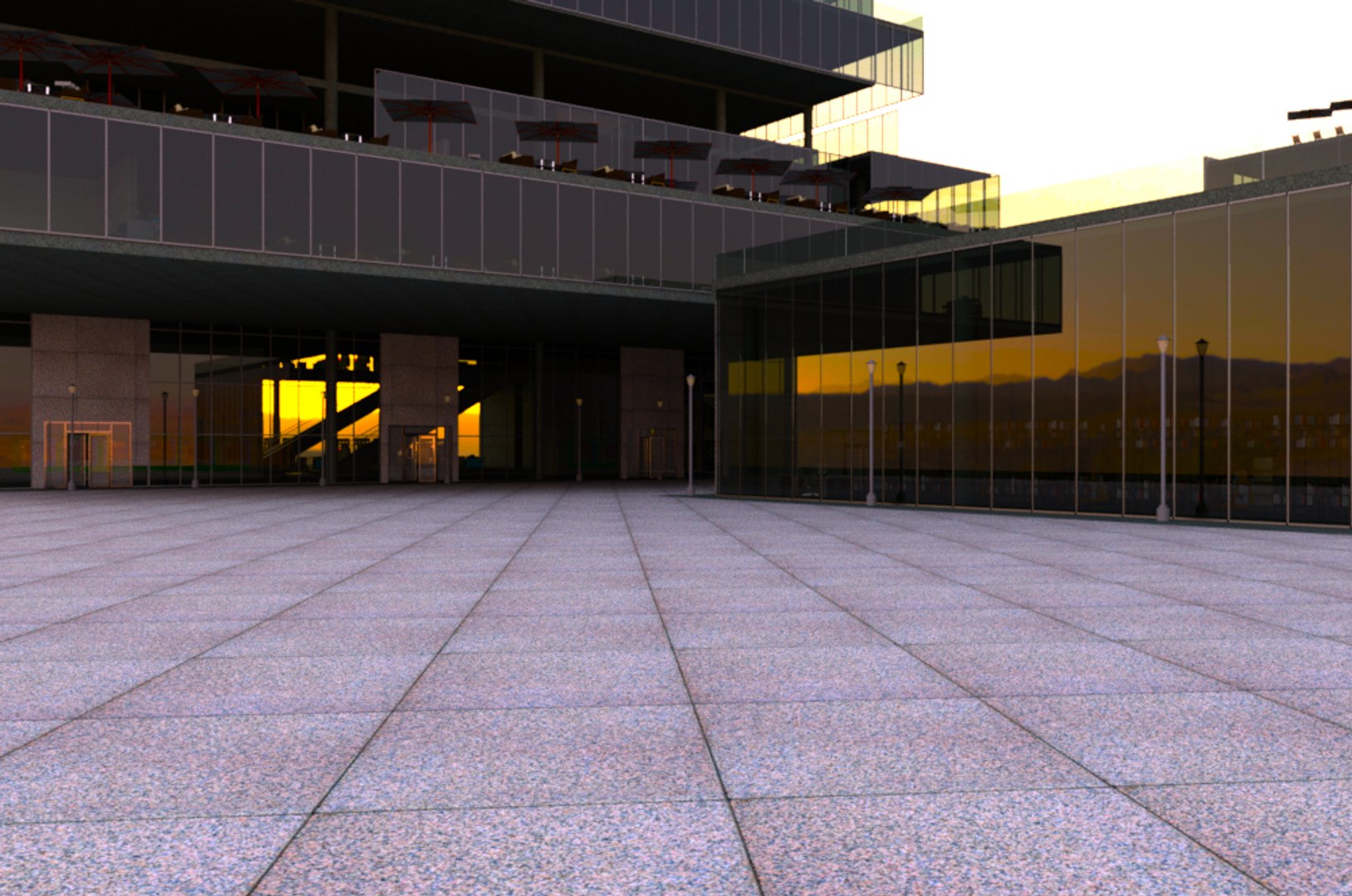 Revit Skyscraper 3D Model - TurboSquid 1414005