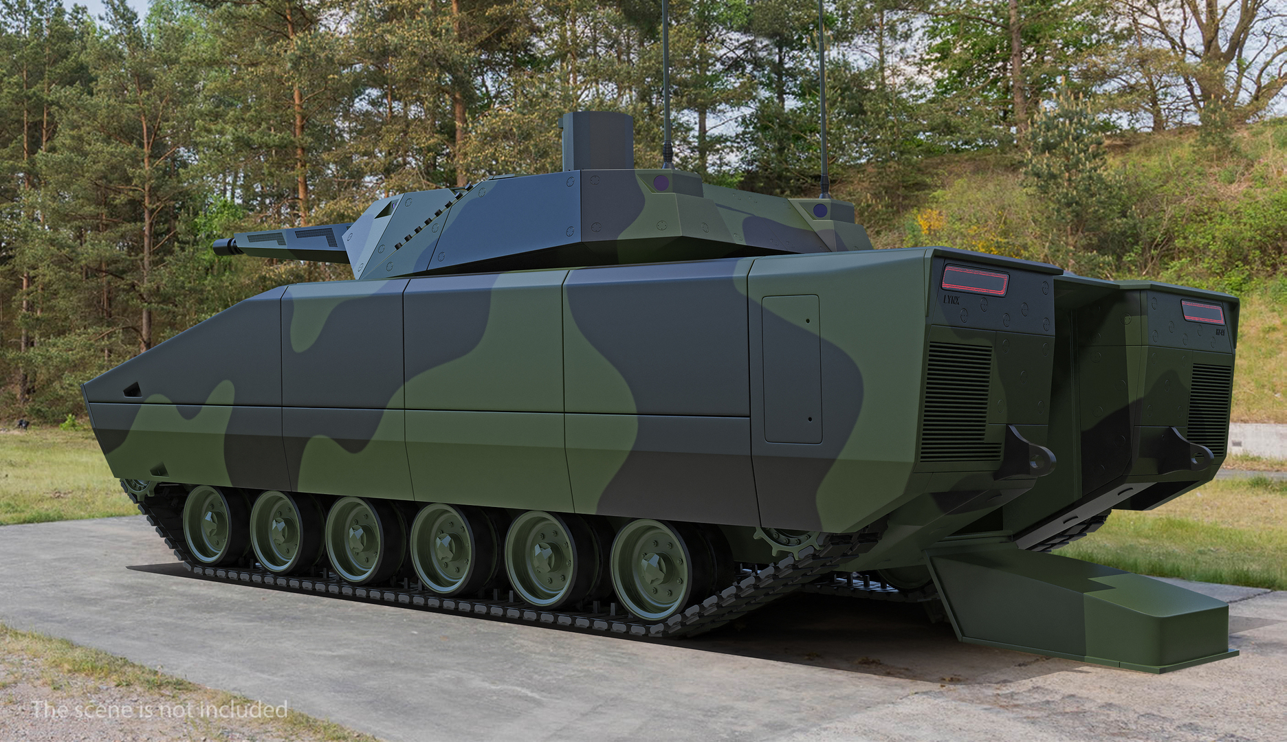 Infantry fighting vehicle lynx 3D - TurboSquid 1368493