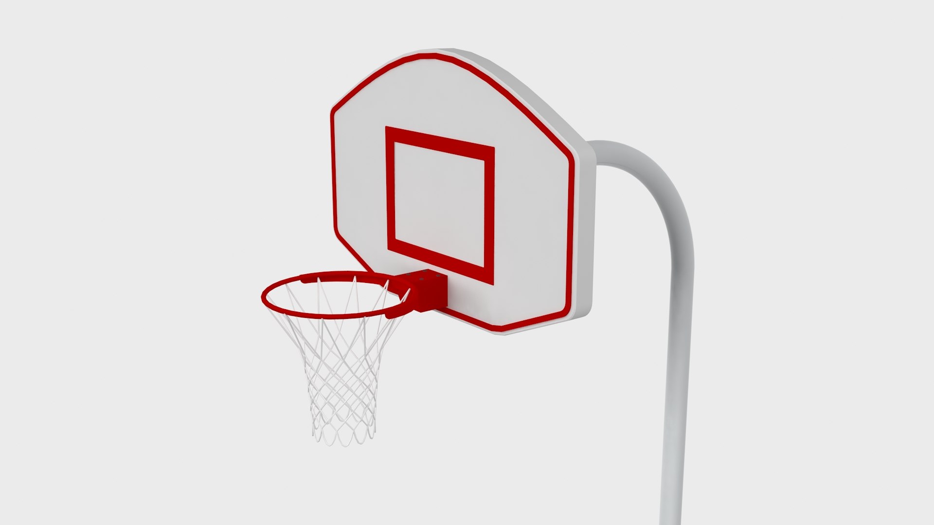 3d Basketball Rim Model