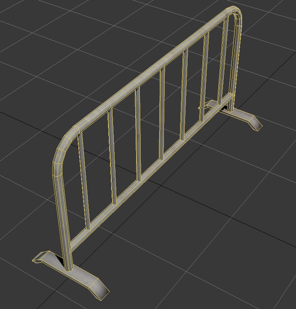 Gate Barrier 3d Model