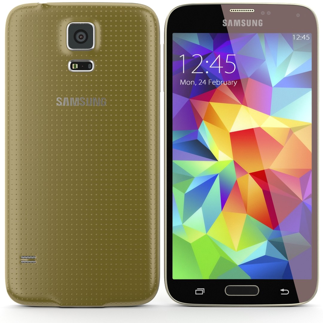 3d Model Samsung Galaxy S5