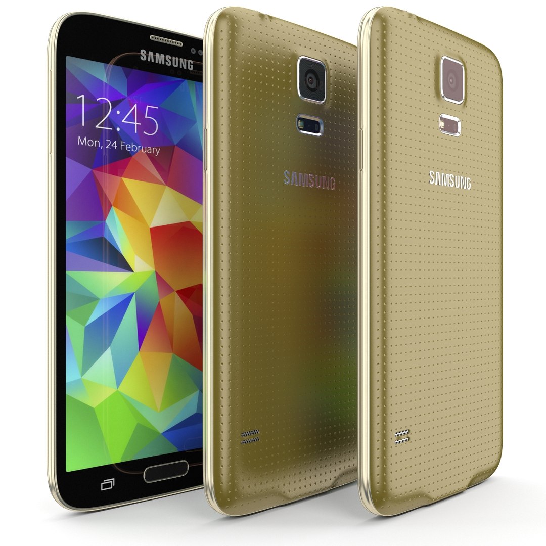 3d Model Samsung Galaxy S5