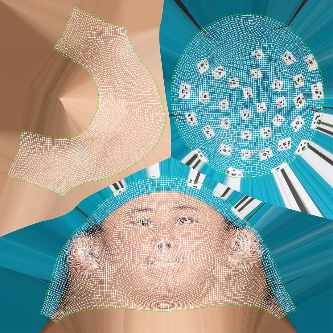 3D Model Mei Human Head Lip Suck AU28 Clean Scan - TurboSquid 1748713