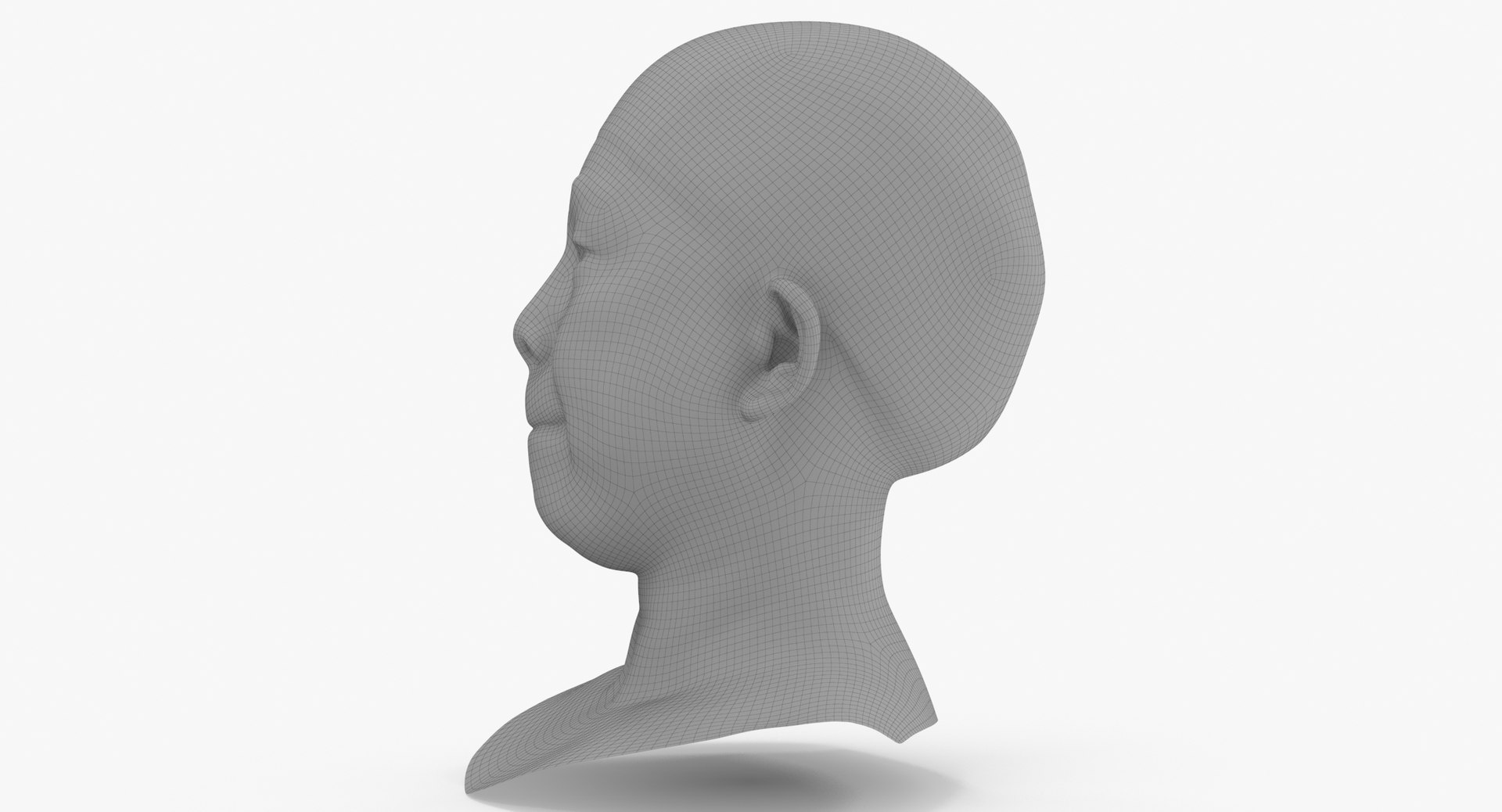 3D Model Mei Human Head Lip Suck AU28 Clean Scan - TurboSquid 1748713
