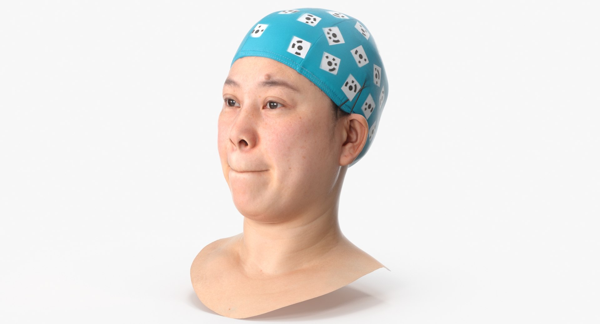 3D Model Mei Human Head Lip Suck AU28 Clean Scan - TurboSquid 1748713