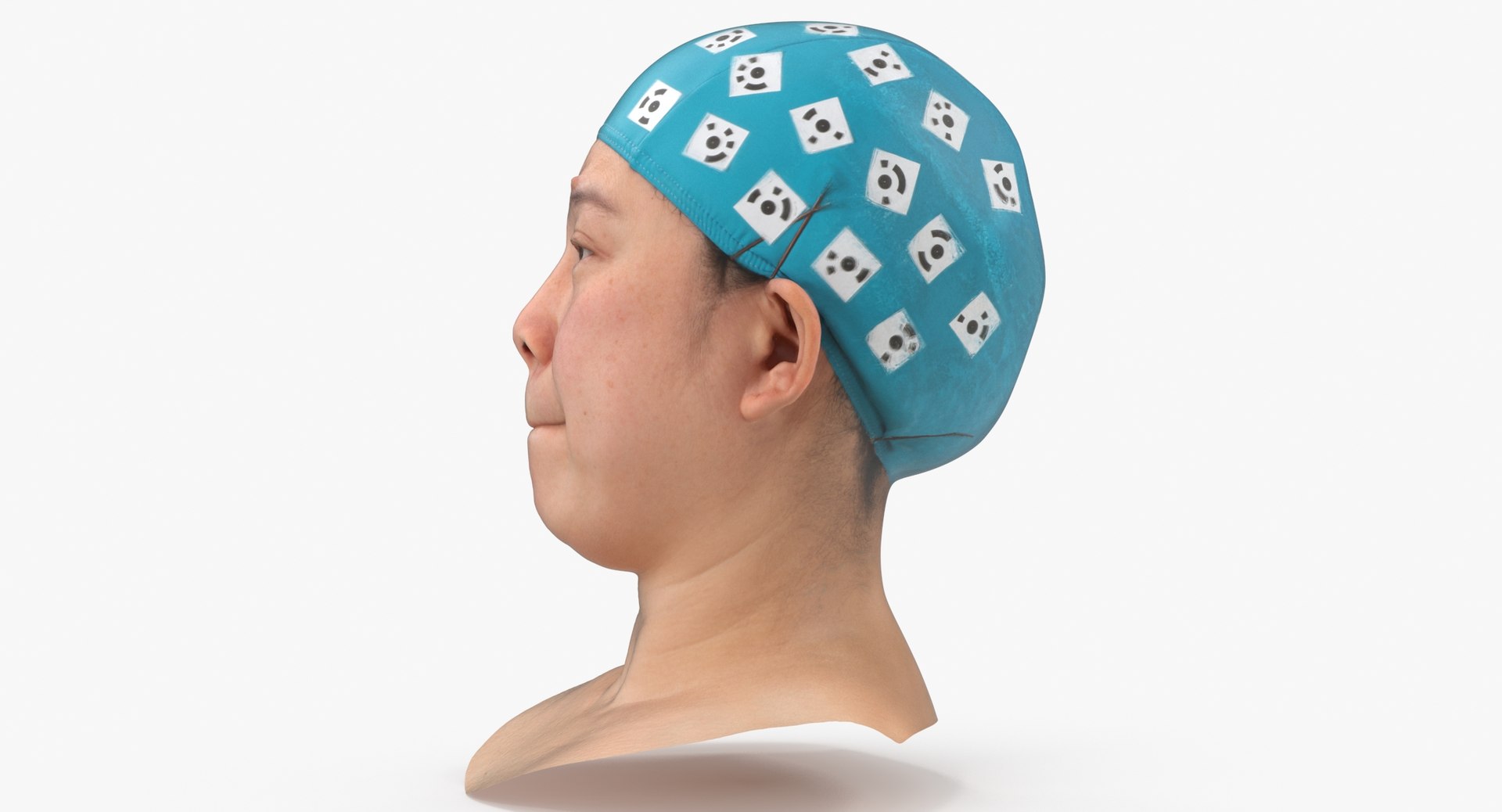 3D Model Mei Human Head Lip Suck AU28 Clean Scan - TurboSquid 1748713