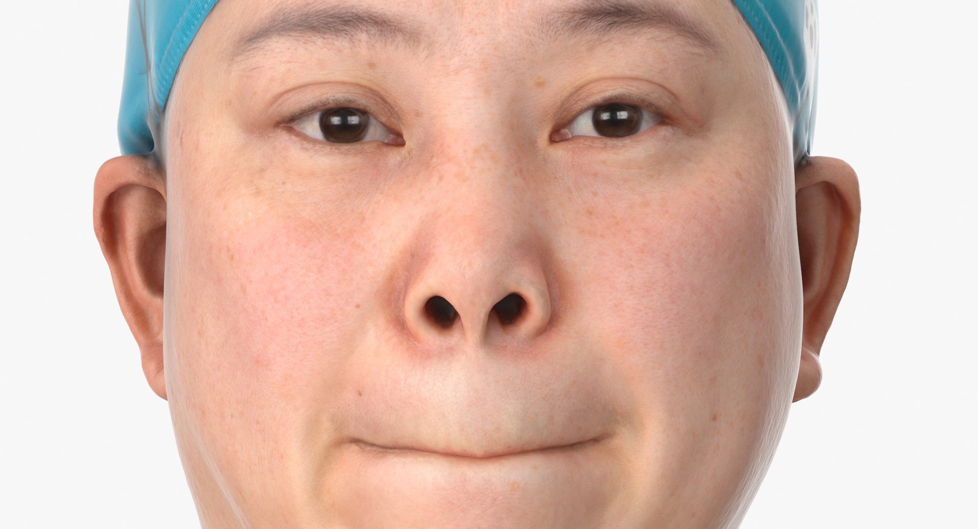 3D Model Mei Human Head Lip Suck AU28 Clean Scan - TurboSquid 1748713