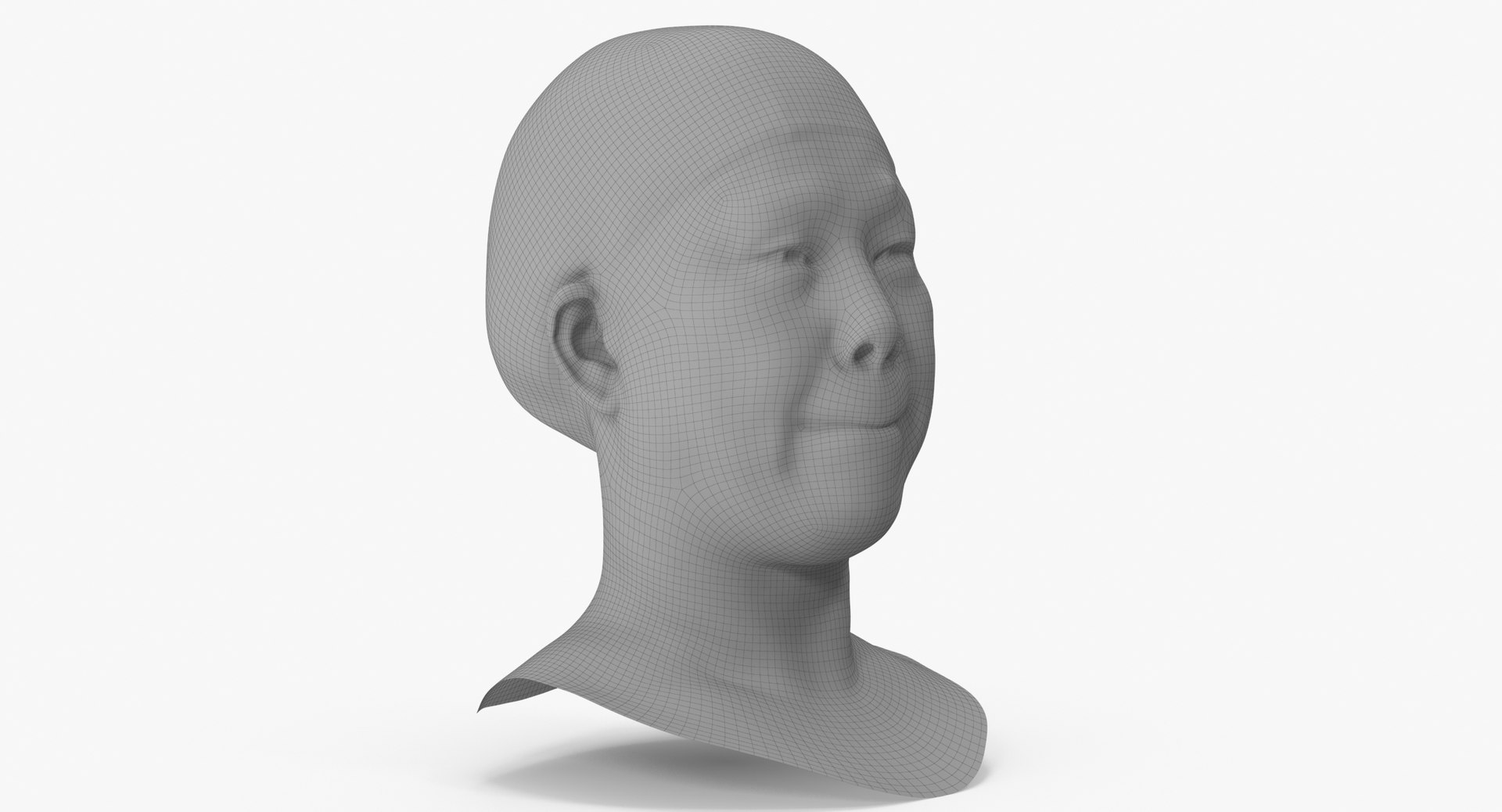 3D Model Mei Human Head Lip Suck AU28 Clean Scan - TurboSquid 1748713