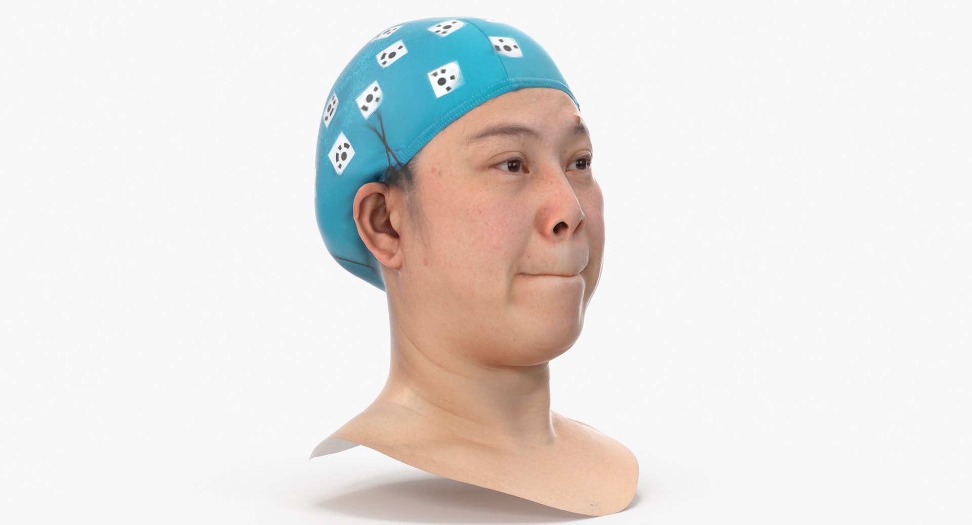 3D Model Mei Human Head Lip Suck AU28 Clean Scan - TurboSquid 1748713
