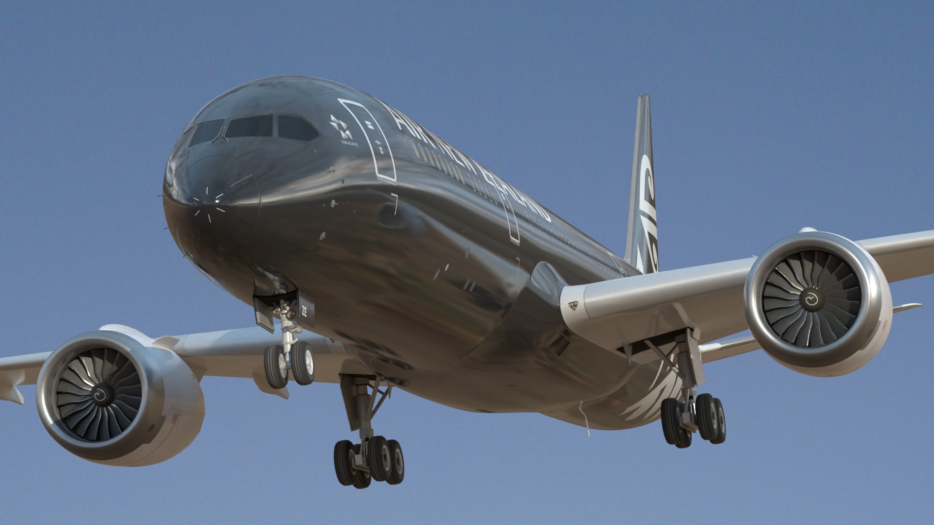 B789 Air New Zealand SC 3D Model - TurboSquid 2241231