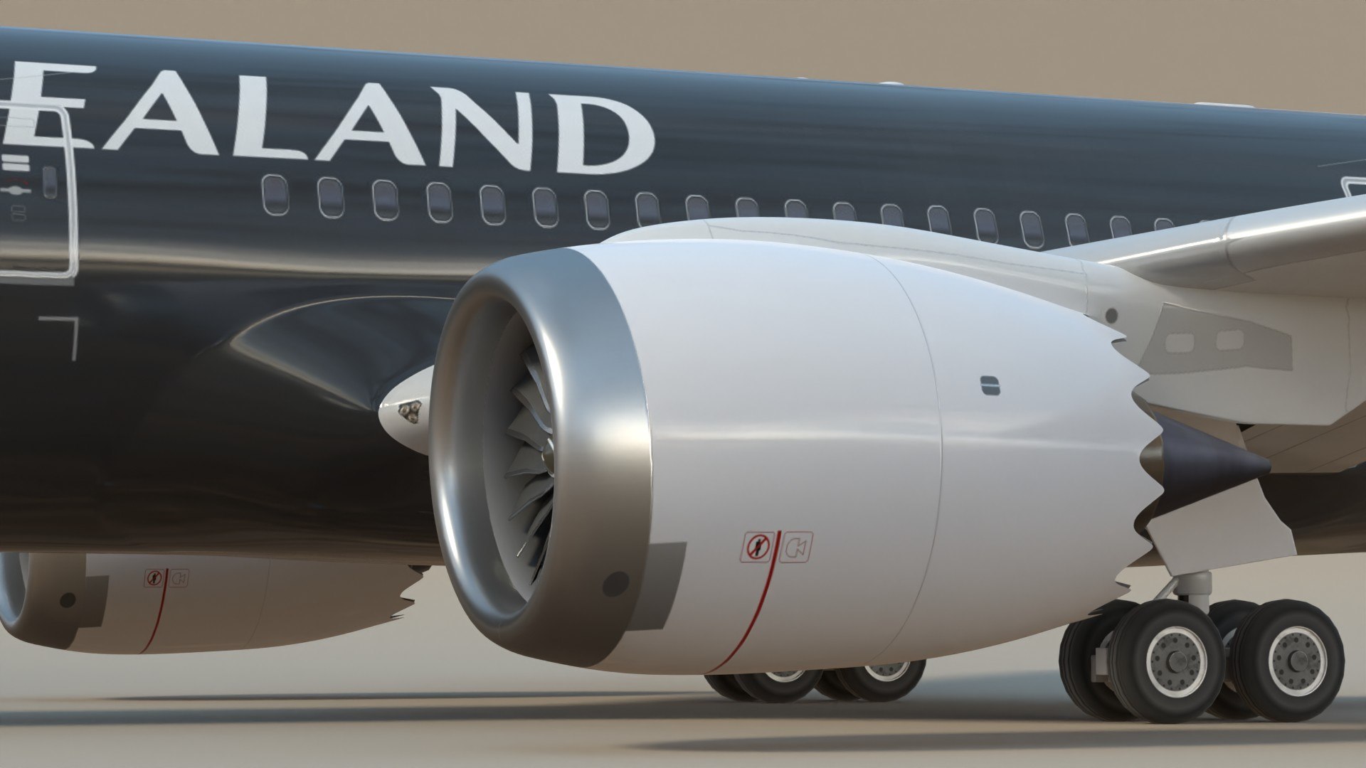B789 Air New Zealand SC 3D Model - TurboSquid 2241231