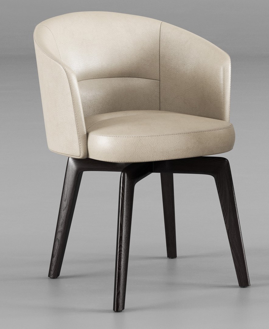 Minotti Lou Dining Table 3D Model - TurboSquid 1583206