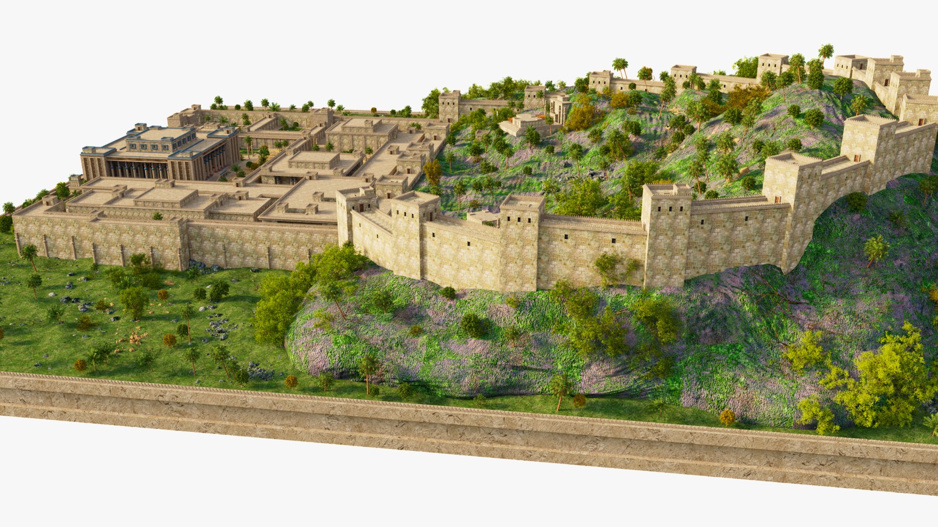 Persepolis Complex V2 3D Model - TurboSquid 2364760