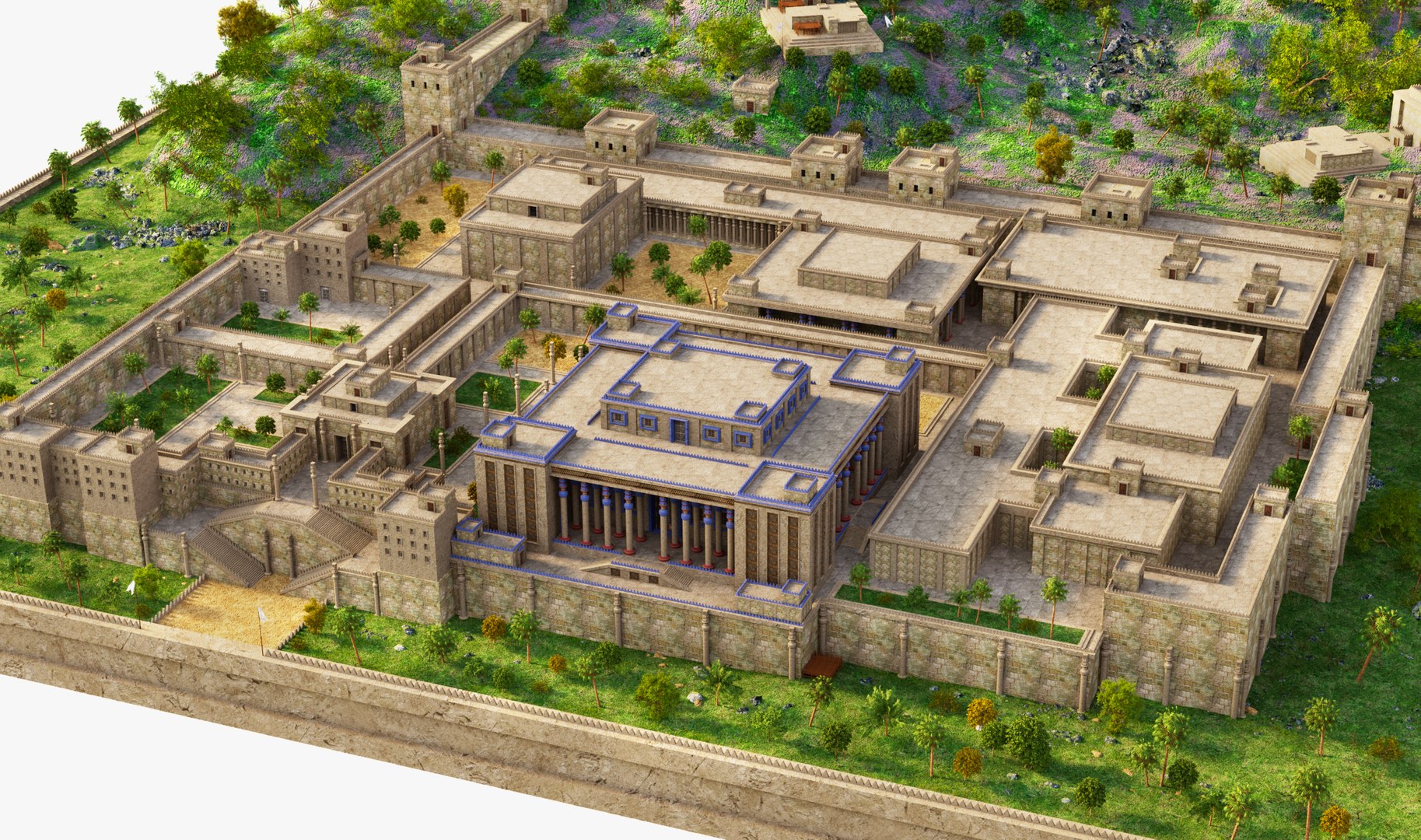Persepolis Complex V2 3D Model - TurboSquid 2364760
