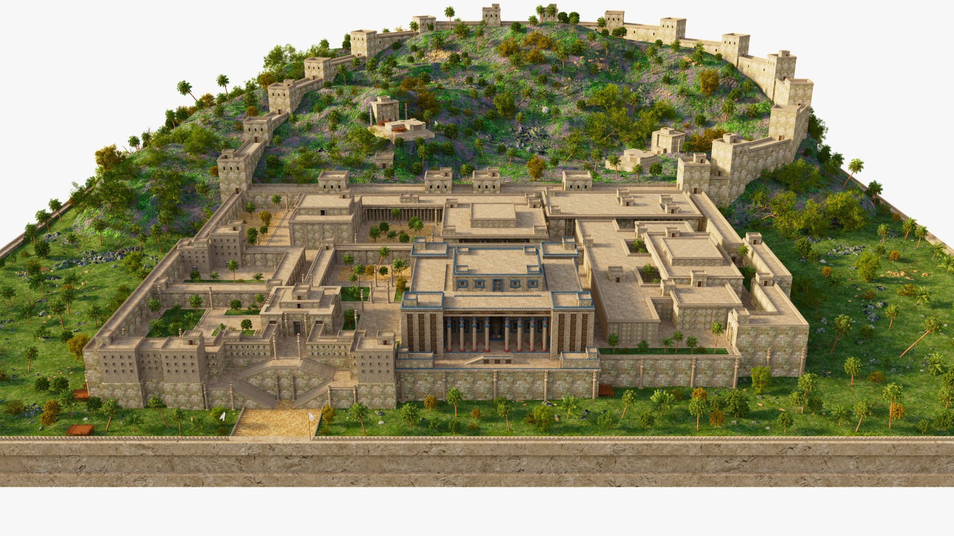Persepolis Complex V2 3D Model - TurboSquid 2364760