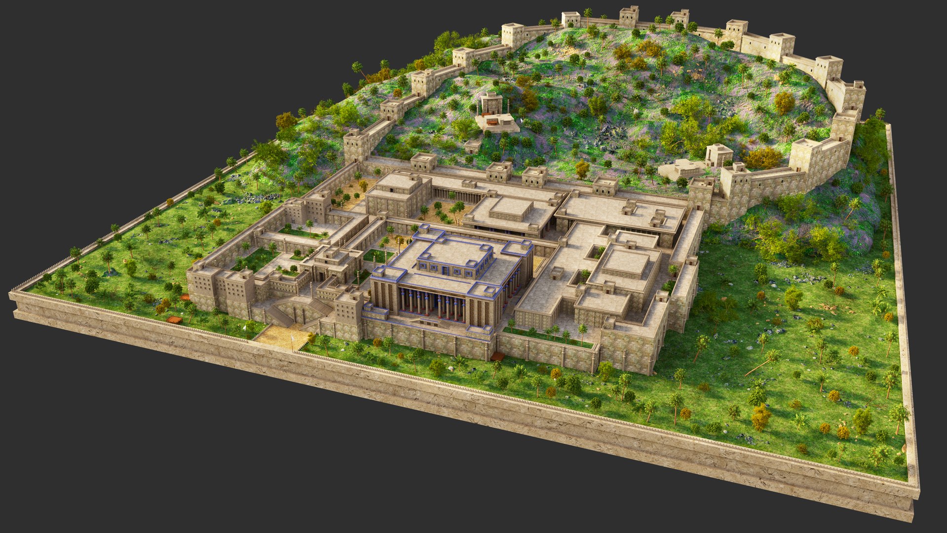 Persepolis Complex V2 3D Model - TurboSquid 2364760