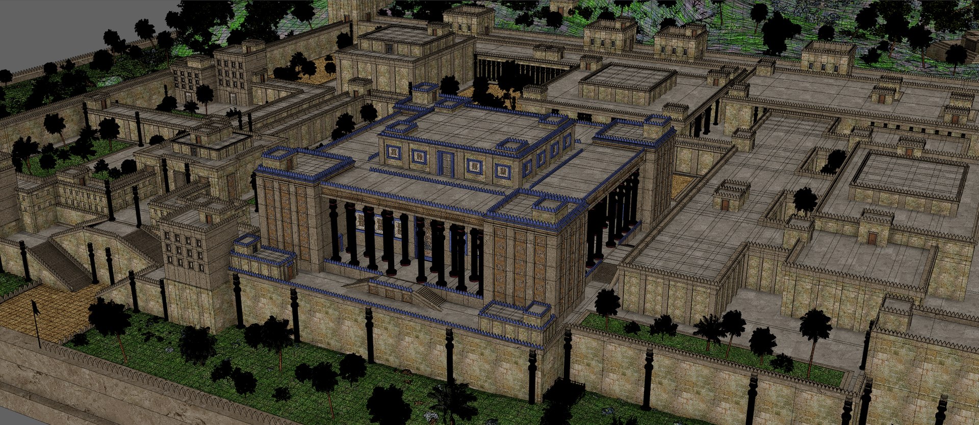 Persepolis Complex V2 3D Model - TurboSquid 2364760