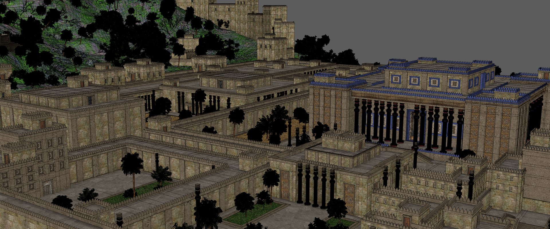 Persepolis Complex V2 3D Model - TurboSquid 2364760