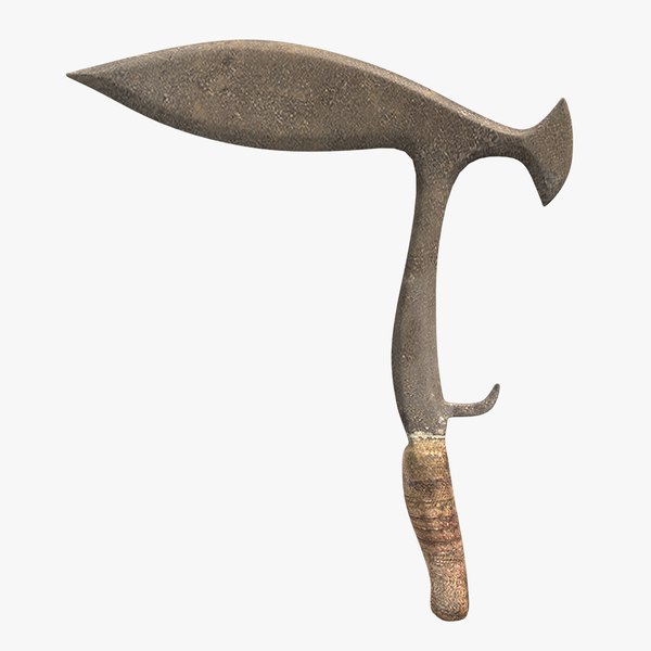 Fang Kpinga Throwing Knife model - TurboSquid 1906951