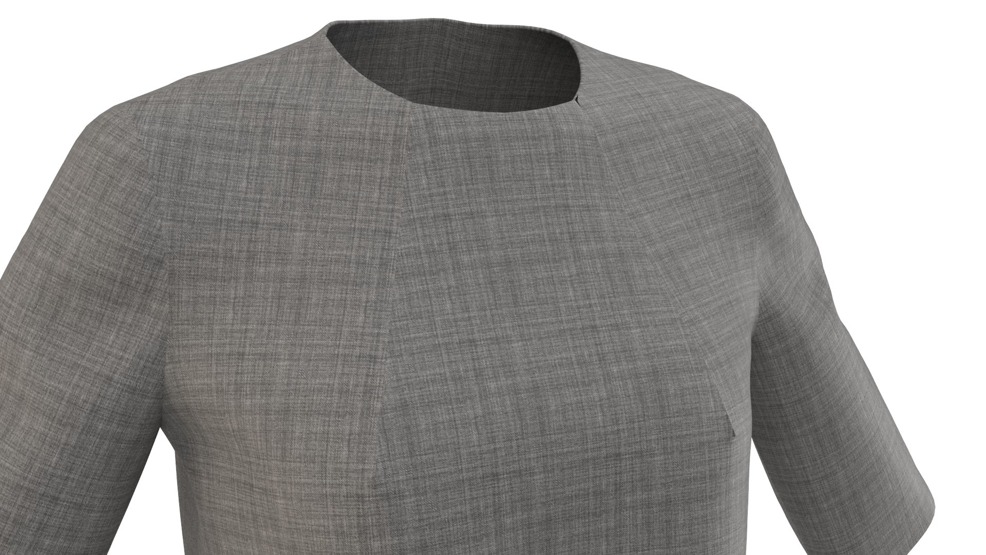 Formal dress 3D model - TurboSquid 1627934