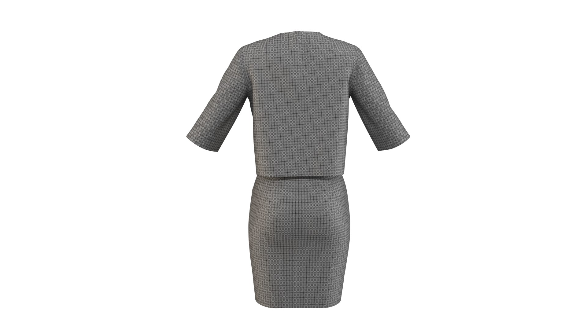 Formal dress 3D model - TurboSquid 1627934