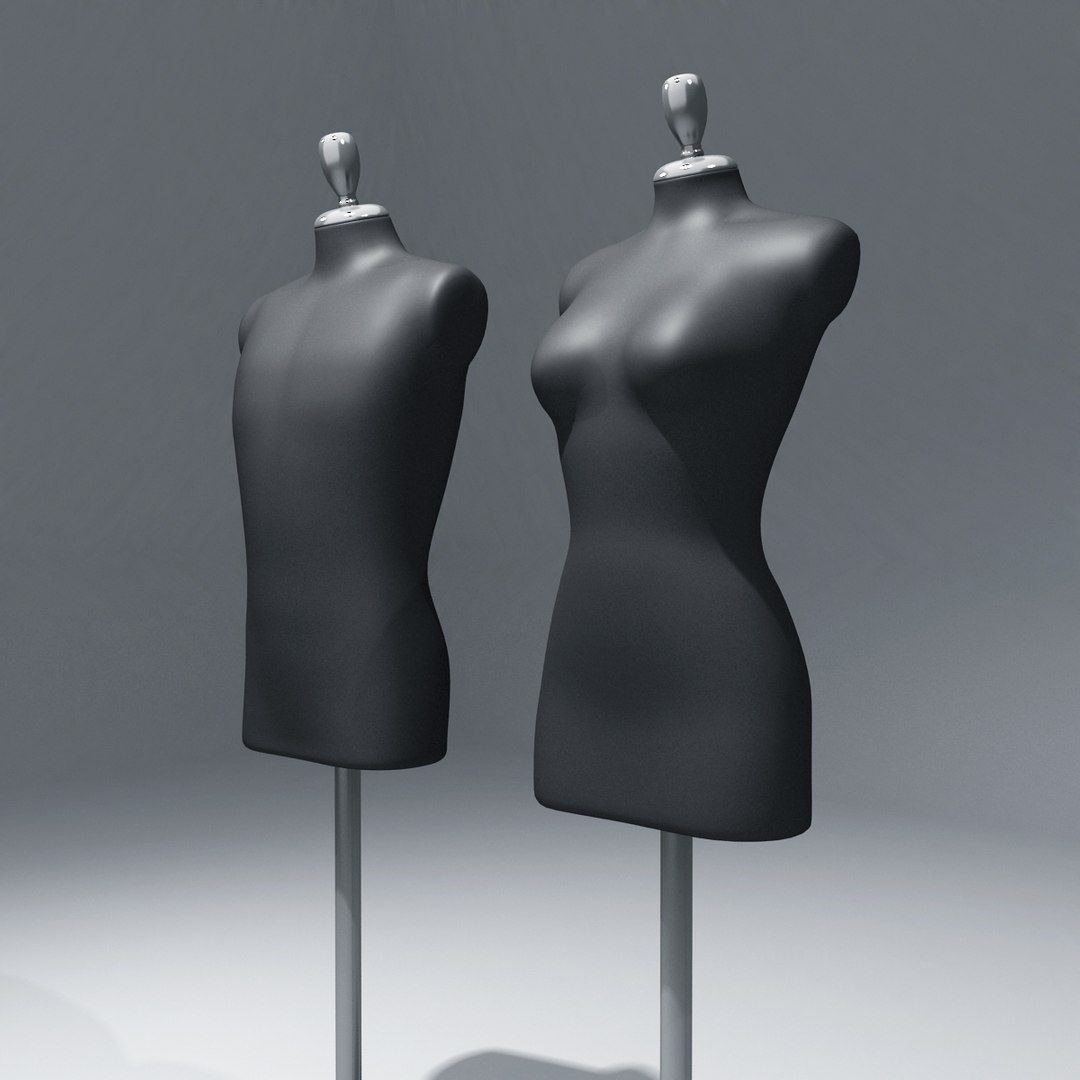 3d Model Dummies Showrooms