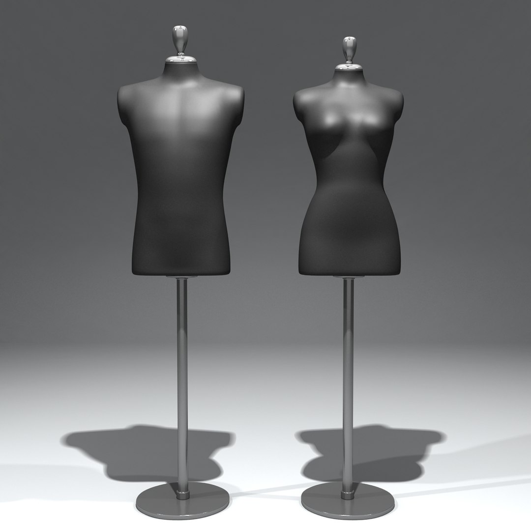 3d Model Dummies Showrooms