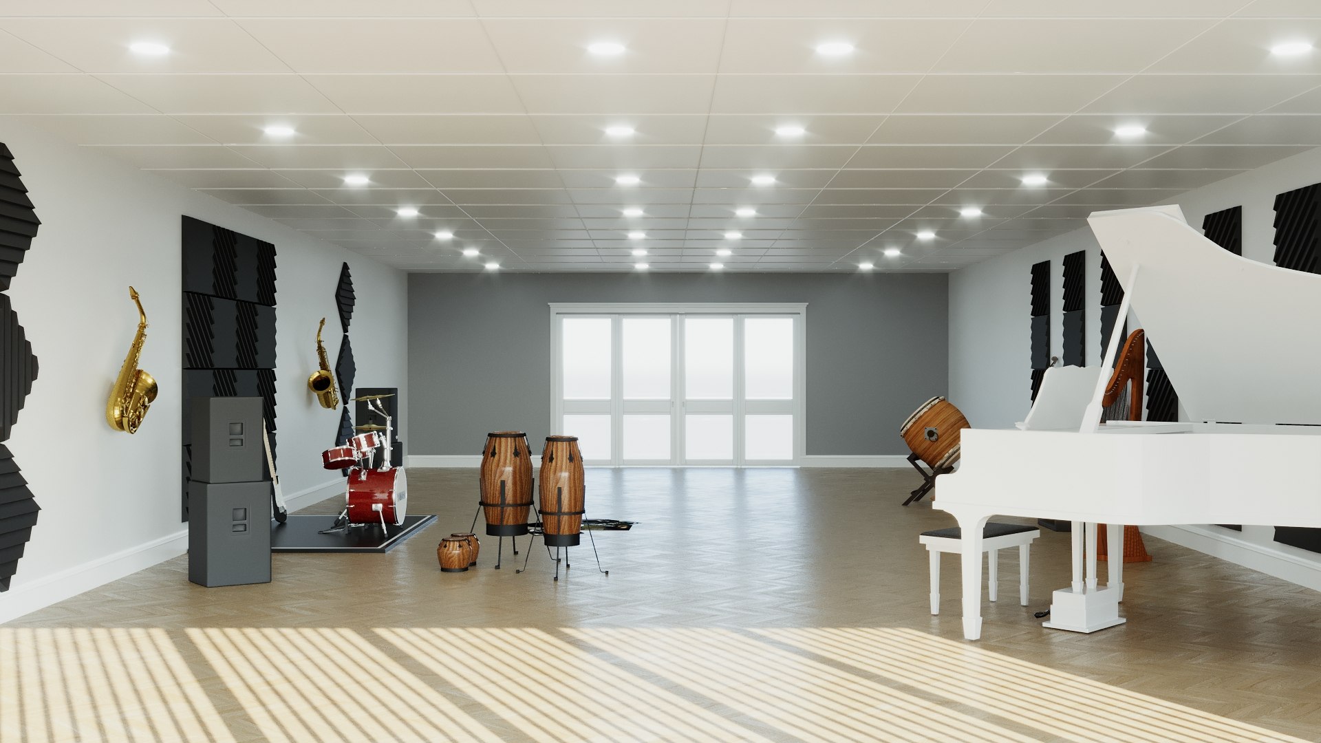 Music Room 3D Model - TurboSquid 2023660