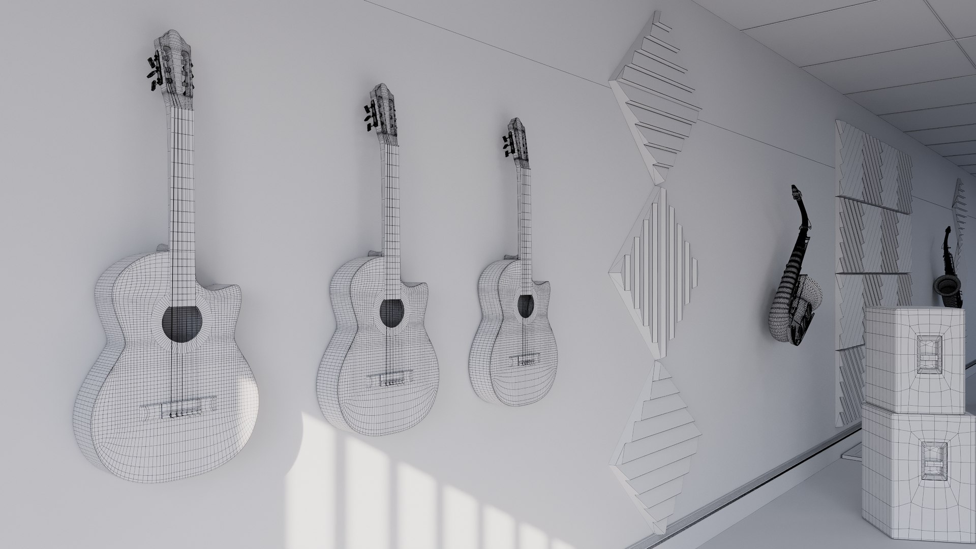 Music Room 3D Model - TurboSquid 2023660