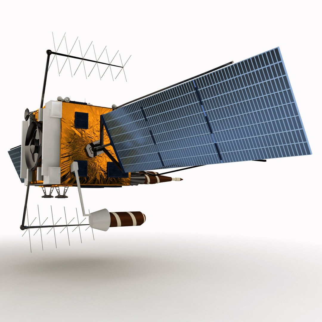 3d gps satellite navstar 54