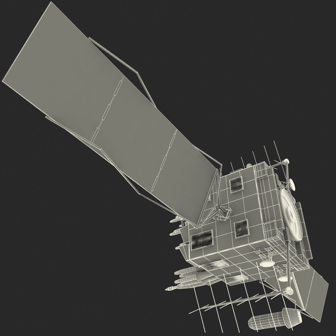 3d gps satellite navstar 54