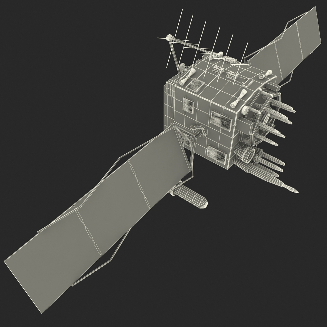 3d gps satellite navstar 54