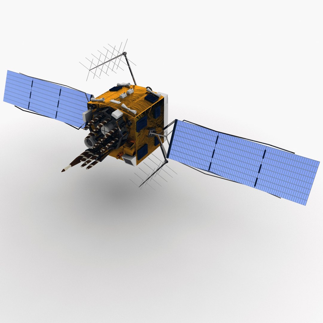 3d gps satellite navstar 54