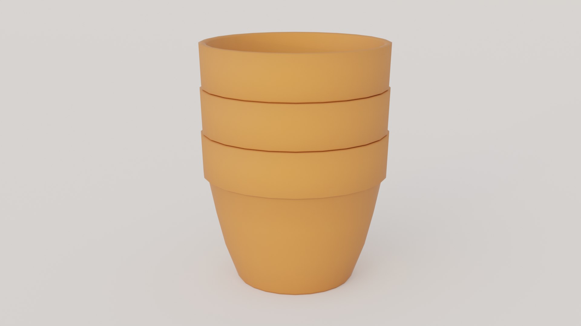 modelo 3d Maceta pequeña apilada - TurboSquid 1860595