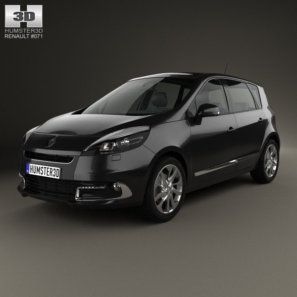 Renault Scenic 3D Models for Download | TurboSquid